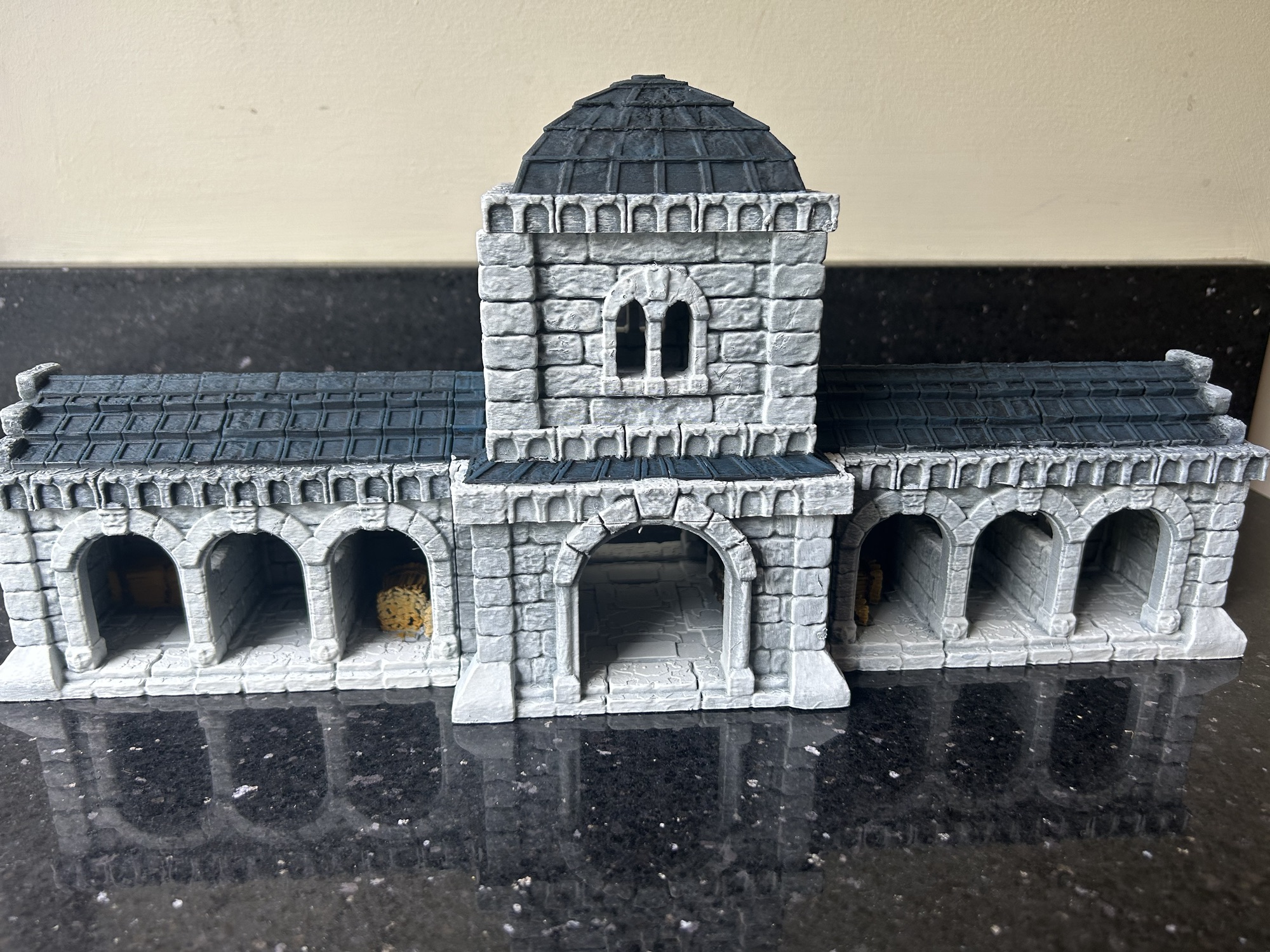 A Gondor style stable | wargamesdiary